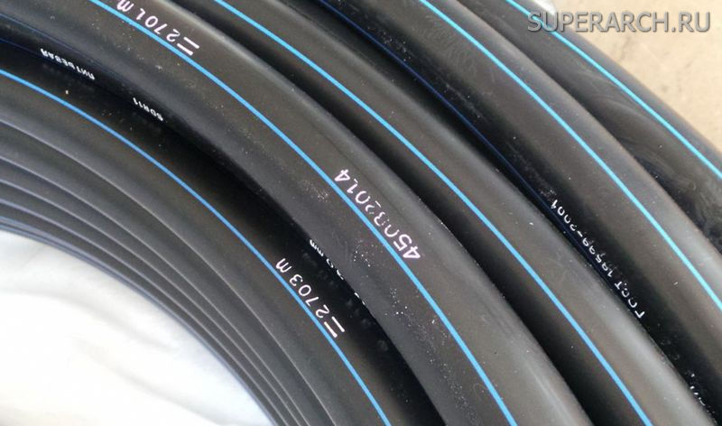 Водопроводные трубы пнд для холодного водоснабжения